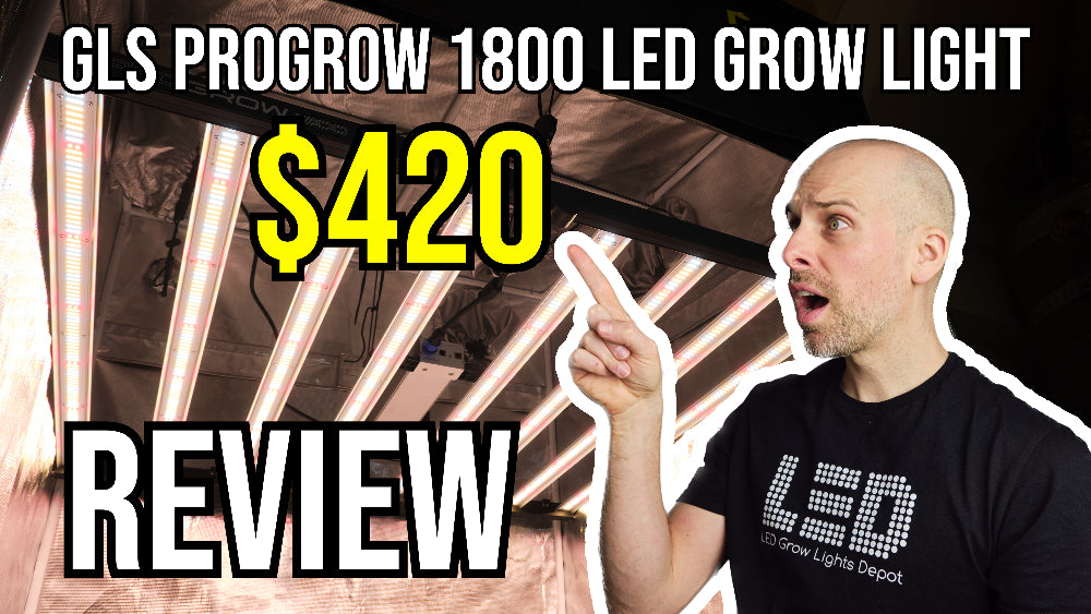 Grow Light Science PROGROW 1800 Review — LED Grow Lights Depot