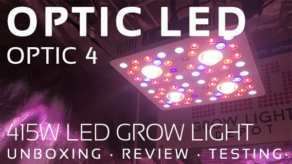 Optic LED Optic 4 LED Grow Light Review — LED Grow Lights Depot