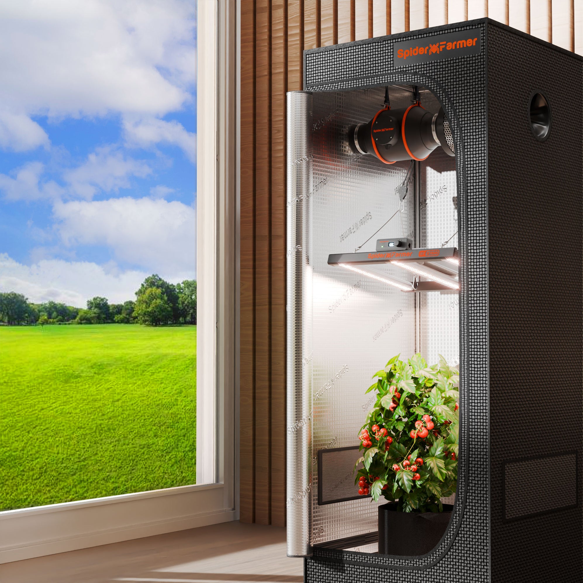 Spider Farmer G1500W Dimmable Full Spectrum LED Grow Light — LED Grow ...