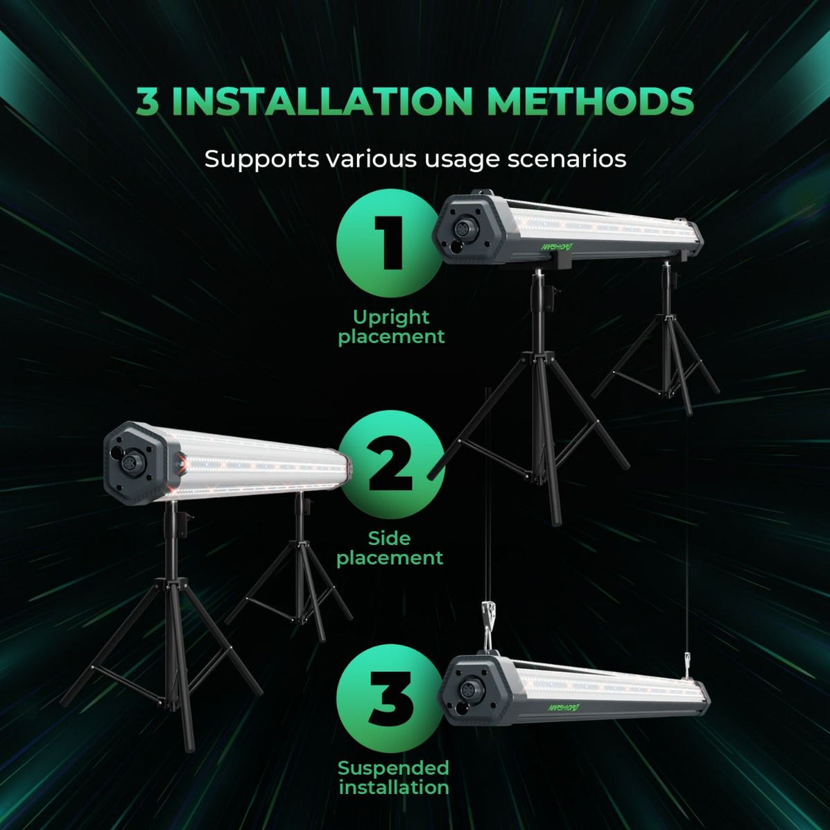 Mars Hydro ADlite 100 Under Canopy 100W LED Grow Light — LED Grow ...