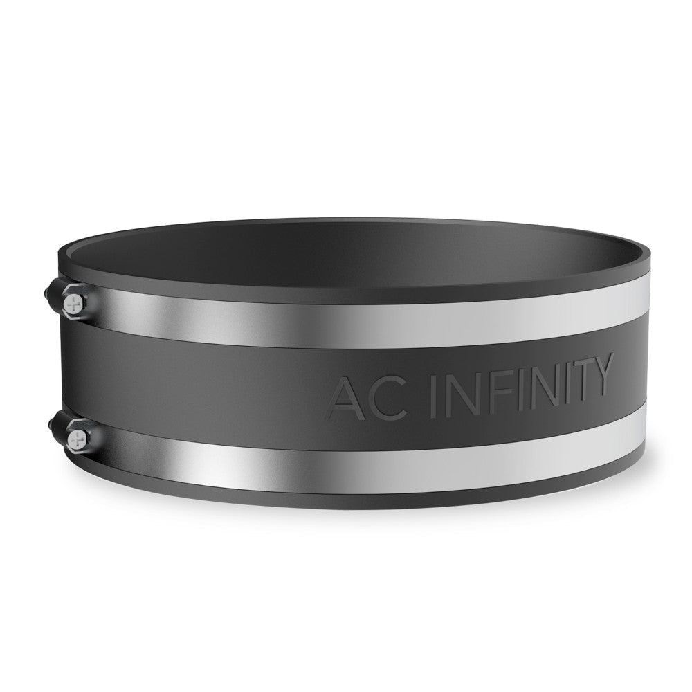 AC Infinity Noise Reduction Clamp | Duct Coupler with Stainless Steel ...