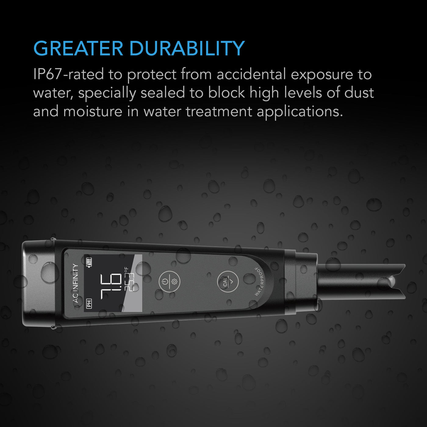Buy AC Infinity pH Meter Pro Kit | Interchangeable Probe — LED Grow ...