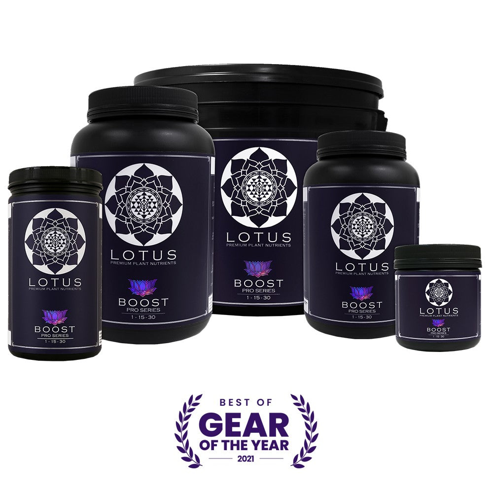 Lotus Nutrients Boost Pro Series (Soil, Hydro, or Coco) — LED Grow ...